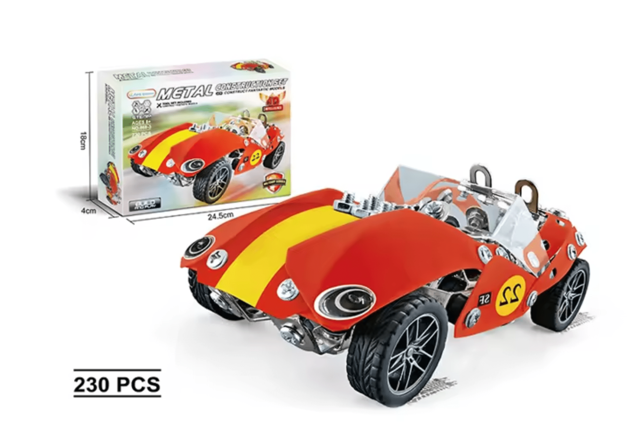 METAL CAR CONSTRUCTION SET – Toysmart.lk