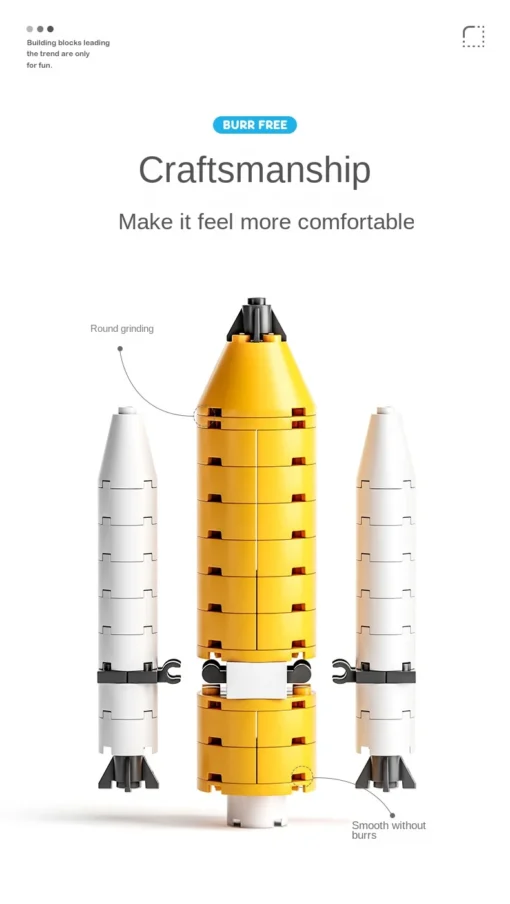 1000 PCS SPACE SHUTTLE BUILDING BLOCK SET – Toysmart.lk